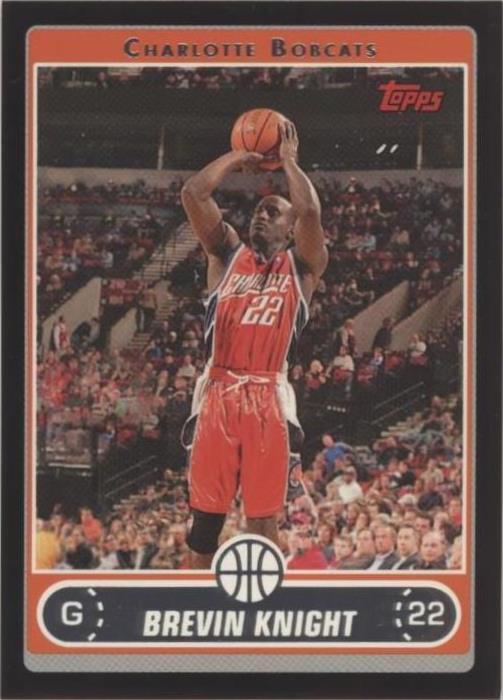 2006-07 Topps - Black #167 Brevin Knight /99 for sale online | eBay