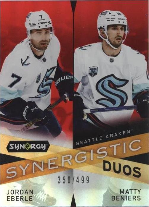 2022-23 Upper Deck Synergy - Synergistic Duos Star-Rookie Jordan Eberle ...