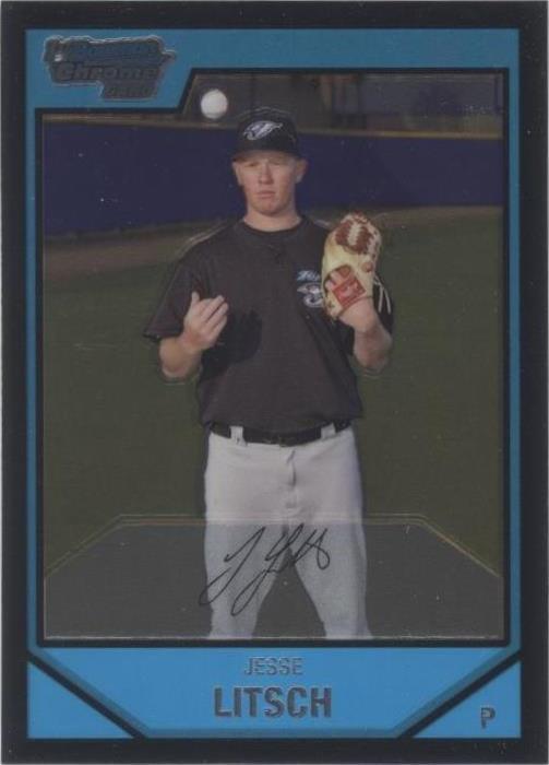 2007 Bowman Chrome - Prospects #BC42 Jesse Litsch (RC) for sale online ...