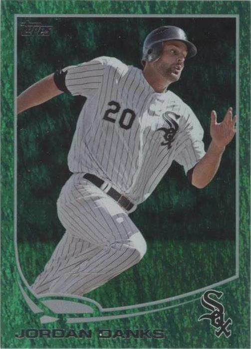 2013 Topps - Jordan Danks #580 Emerald Foil for sale online | eBay