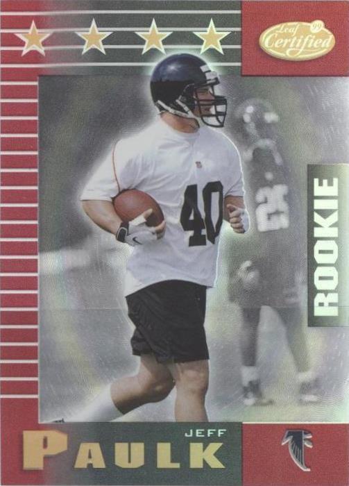 1999 Leaf Certified - Jeff Paulk #177 Mirror Red (RC) for sale online ...
