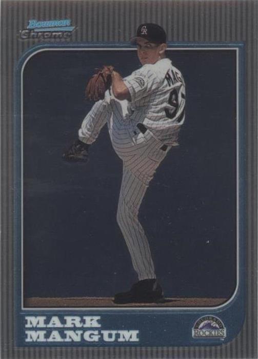 1997 Bowman Chrome - Mark Mangum #295 (RC) for sale online | eBay