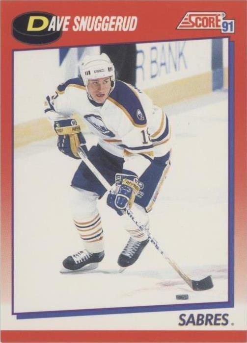 1991-92 Score Canadian - Dave Snuggerud #206 Bilingual for sale online ...