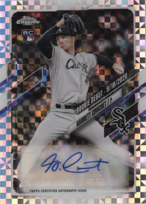 2021 Topps Chrome Update Series - Target Rookie Debut Autographs X-Fractor #RDA-GC Garrett ...