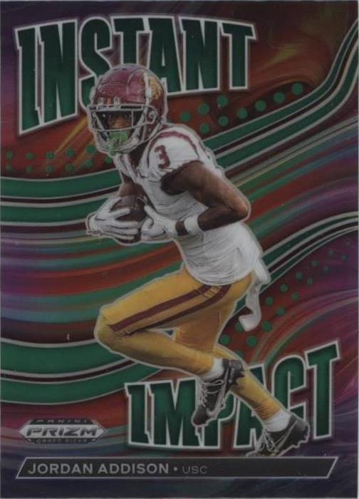 2023 Panini Prizm Draft Picks - Instant Impact Jordan Addison #II-9 ...