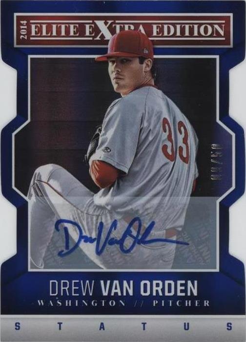 2014 Panini Elite Extra Edition - Status Blue Die-Cut Signatures #32 ...