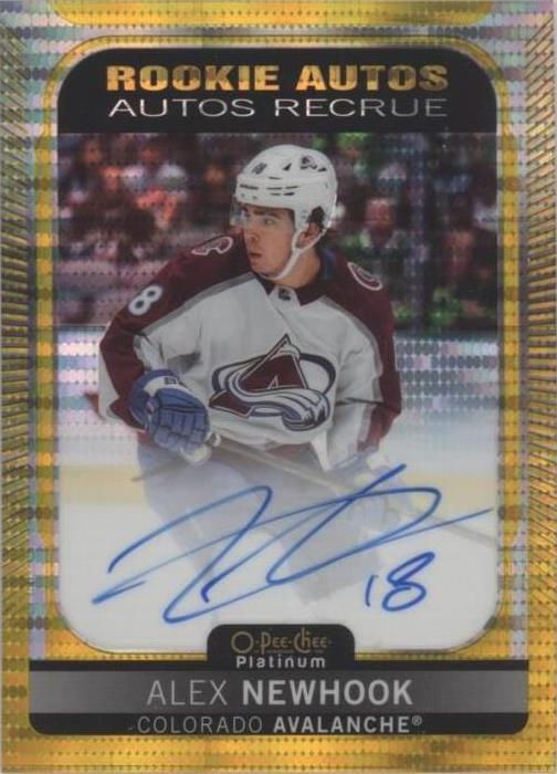 2021-22 O-Pee-Chee Platinum - Rookie Autographs Seismic Gold #R-AN Alex ...