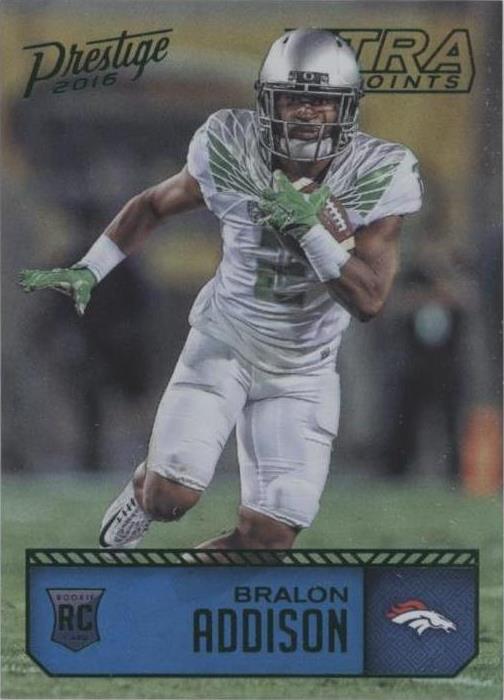 2016 Panini Prestige - Rookies Xtra Points Green #253 Bralon Addison ...