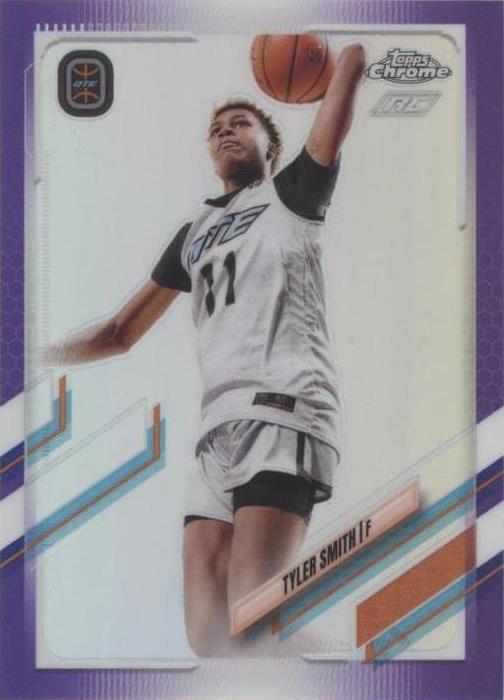 2021-22 Topps Chrome OTE Overtime Elite - Tyler Smith #39 Purple Refractor /299 (RC) for sale ...