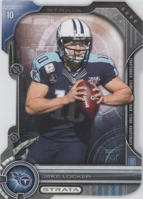2014 Topps Strata - Quarterback Die-Cuts Jake Locker #QDC-JL for sale ...