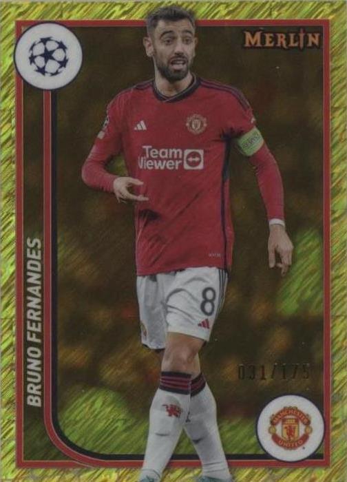 2023-24 Topps Merlin Uefa Club Competitions - Bruno Fernandes #79 ...