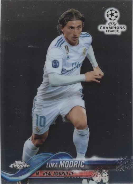 2017-18 Topps Chrome UCL - #38 Luka Modric for sale online | eBay