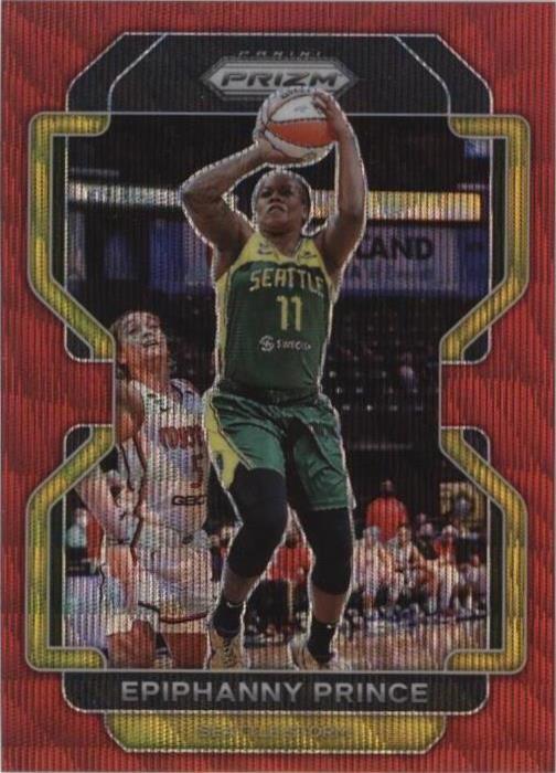 2022 Panini Prizm WNBA - Ruby Wave Prizm #115 Epiphanny Prince for sale ...