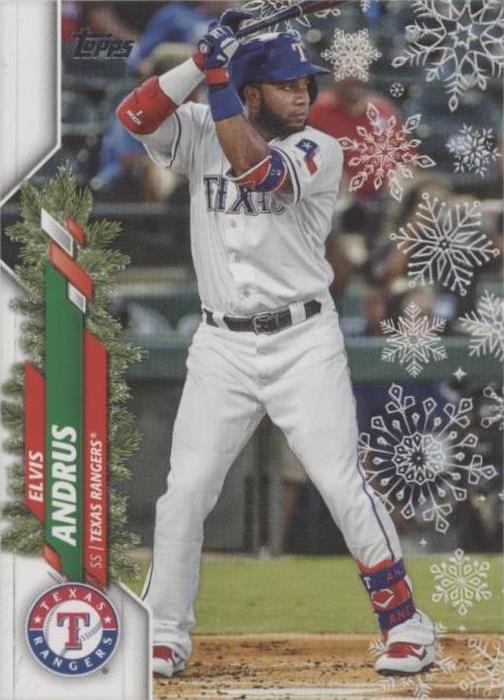 2020 Topps Holiday - Metallic #HW118 Elvis Andrus online kaufen | eBay