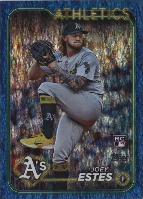 2024 Topps Update Series - Joey Estes #US130 Blue Holo Foilboard /999 ...