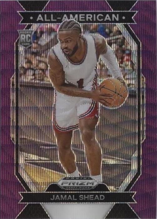2024 Panini Prizm Draft Picks - All-American Jamal Shead #17 Purple ...