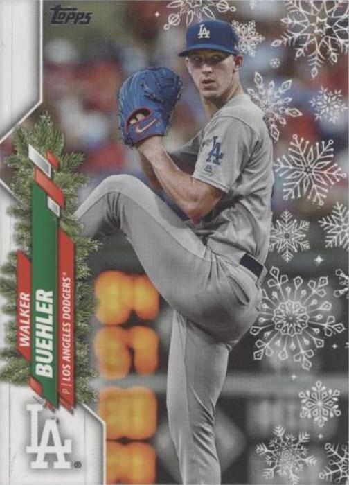 2020 Topps Holiday - Walker Buehler #HW114 Metallic for sale online | eBay