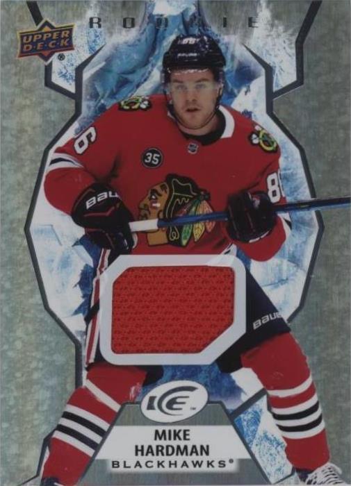2021-22 Upper Deck Ice - Rookie Jersey Relics #129 Mike Hardman (MEM ...