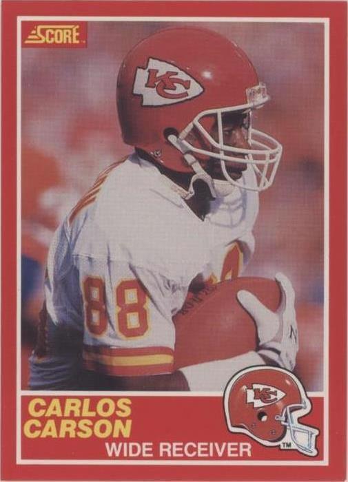 1989 Score - Carlos Carson #168 for sale online | eBay