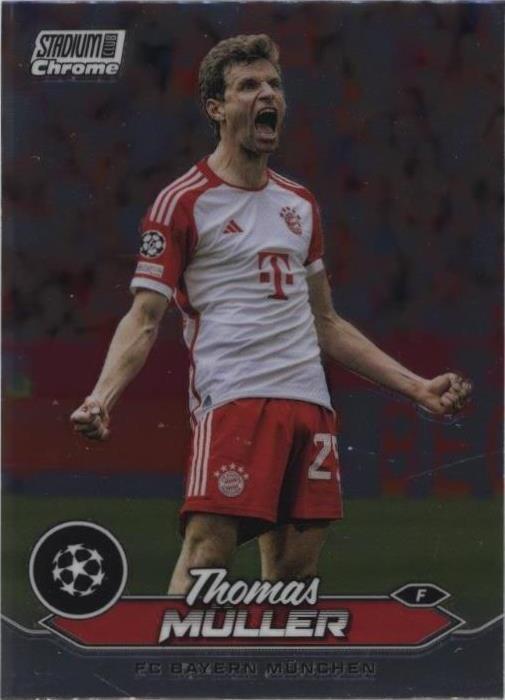 2023-24 Topps Stadium Club Chrome Ucl - Thomas Muller #25 for sale ...