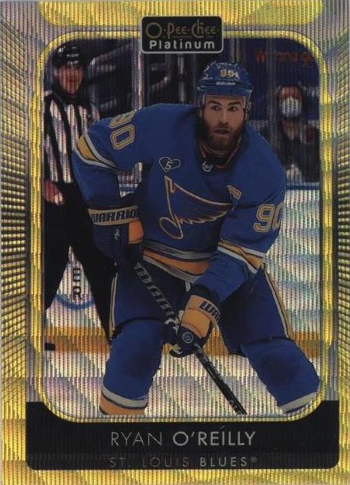 2021-22 O-Pee-Chee Platinum - Ryan O'Reilly #193 Neon Yellow Surge for ...