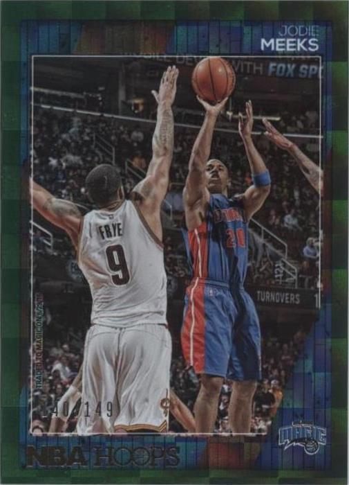 2016-17 Panini NBA Hoops - Green #225 Jodie Meeks /149 for sale online ...