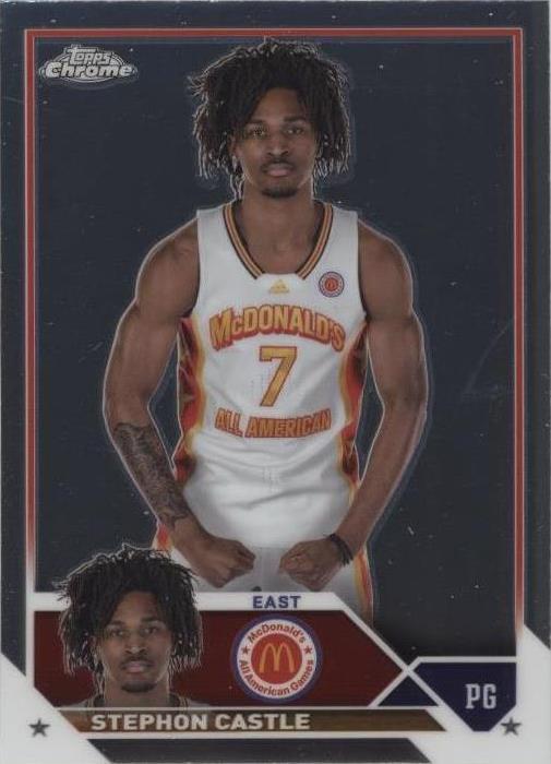 2023 Topps Chrome McDonald's All American - #52 Stephon Castle (RC) for sale online | eBay