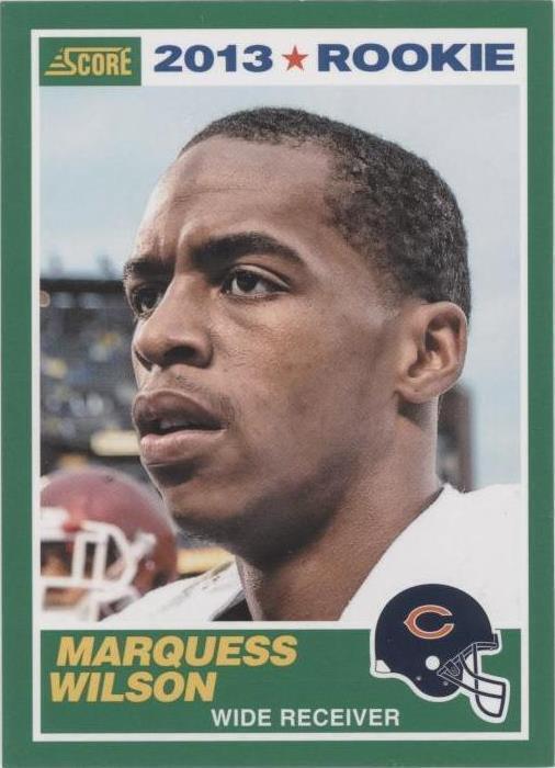 2013 Score - 2013 Rookie Marquess Wilson #402 (RC) for sale online | eBay