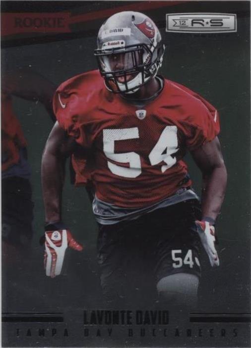 2012 Panini Rookies & Stars Longevity - Rookie Lavonte David #188 (RC ...