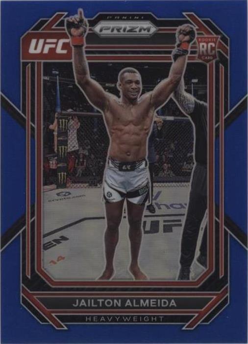2023 Panini Prizm UFC - Blue Prizm #197 Jailton Almeida /175 (RC) for ...