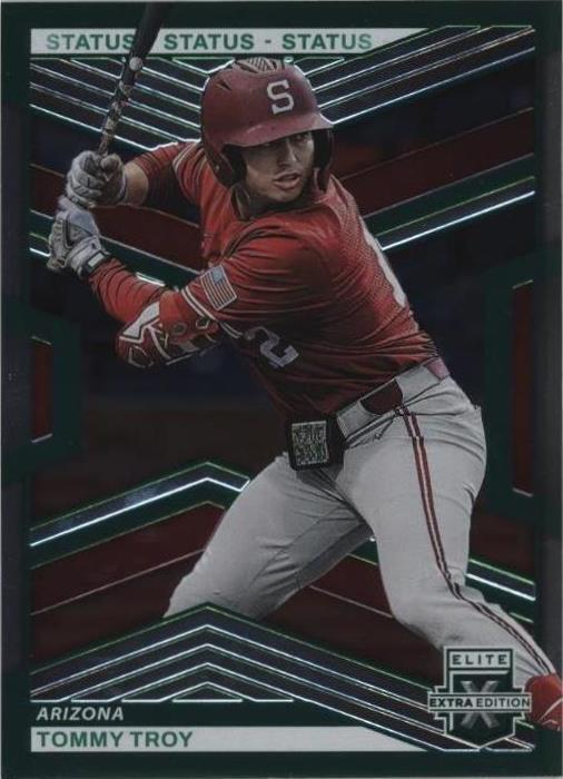 2023 Panini Elite Extra Edition - Tommy Troy #71 Status Green /499 (RC ...