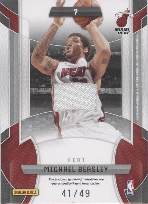 2009-10 Panini Certified - Shirt Off My Back Combos #7 Jermaine O'Neal ...