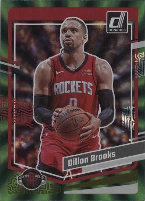 2023-24 Panini Donruss - Holo Green Laser #181 Dillon Brooks for sale ...