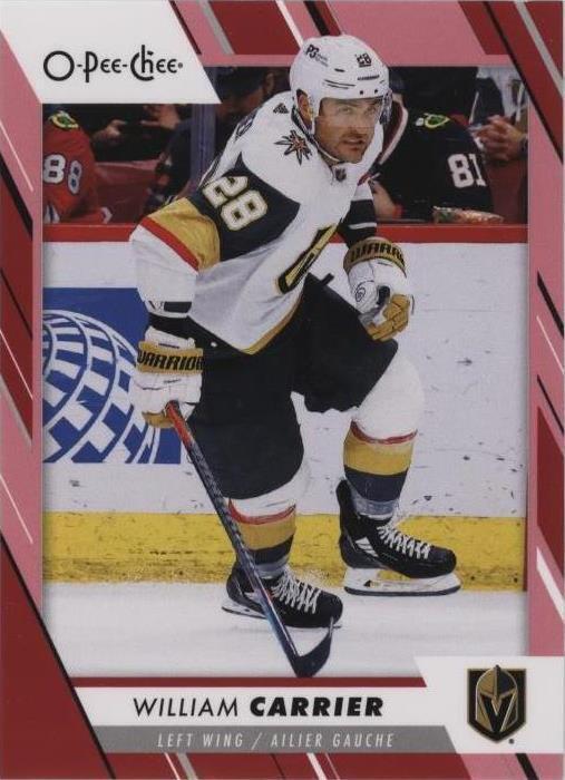 2023-24 O-Pee-Chee - William Carrier #223 Red Border for sale online | eBay