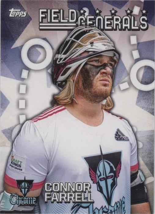 2022 Topps Premier Lacrosse League - Field Generals Connor Farrell #FG ...