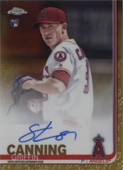 2019 Topps Chrome - Rookie Autographs Gold Refractor #RA-GC Griffin ...