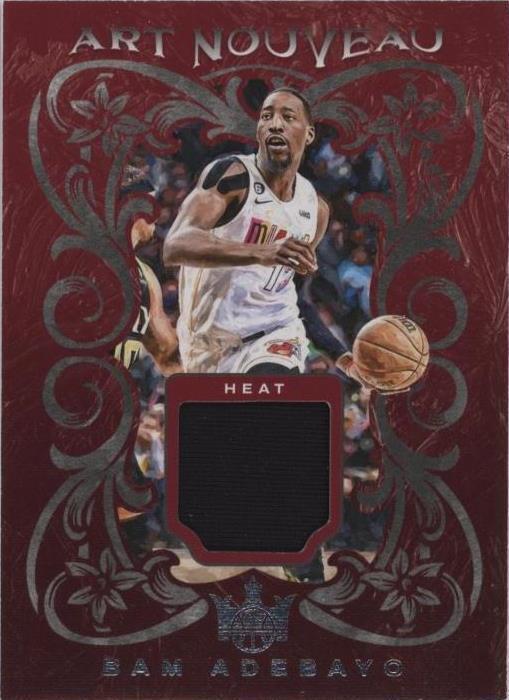 2023-24 Panini Court Kings - Art Nouveau Bam Adebayo #AN-BAM (MEM) for ...