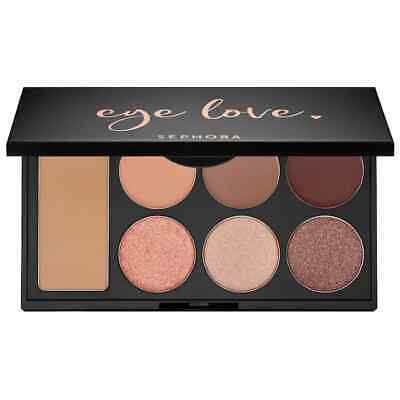 sephora collection eye love 7 pan light warm eyeshadow palette 969g nib 325597208842