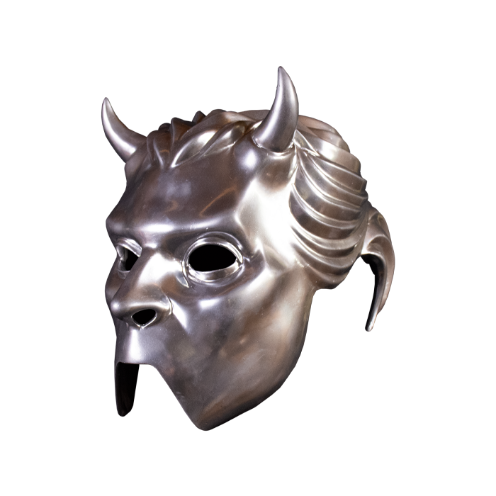 ️ Trick or Treat Ghost Chrome Nameless Ghoul Mask Adult Halloween ...
