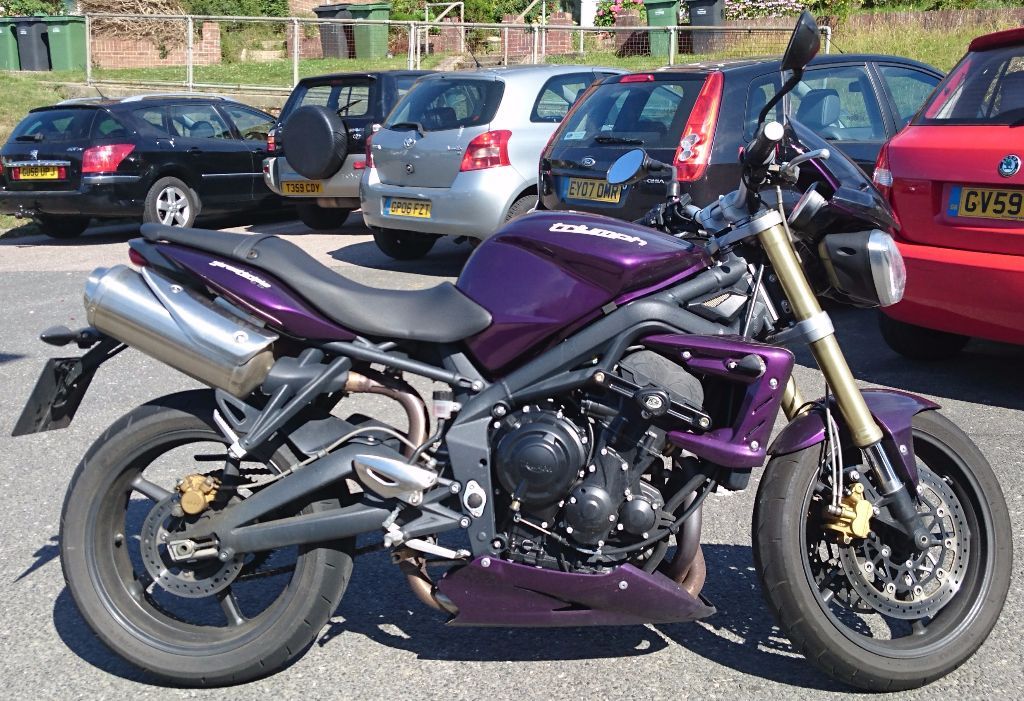 Triumph Street Triple Rare Purple! | in Exeter, Devon | Gumtree