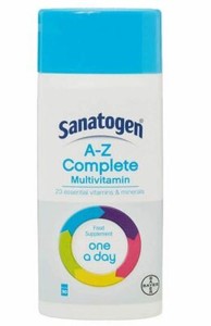 Sanatogen A-Z Complete Multivitamin One A Day - 90 Tablets for sale ...