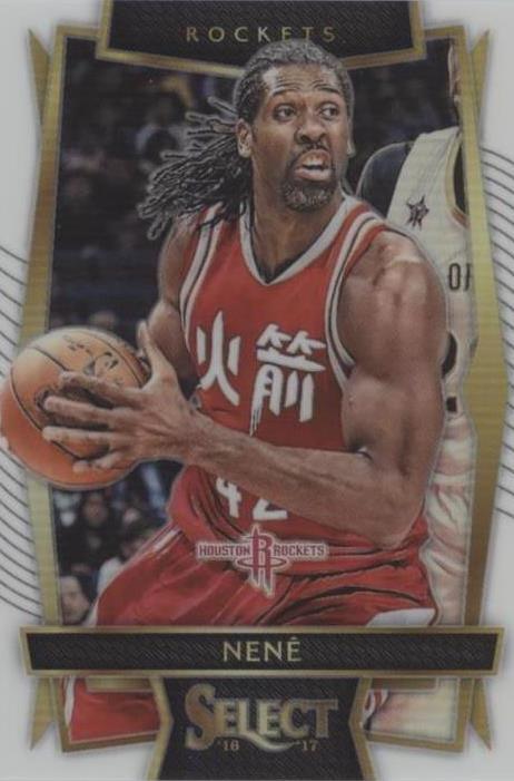 2016-17 Panini Select - Concourse White Prizm #67 Nene /149 for sale ...
