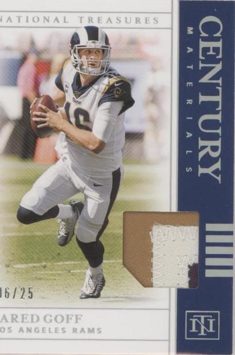 2019 Panini National Treasures - Century Materials Holo Silver #CM-63 ...