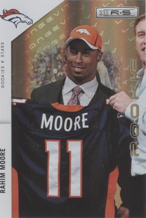 2011 Panini Rookies & Stars - Rookie Rahim Moore #229 Longevity ...
