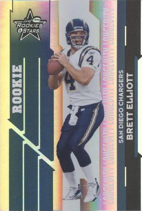 2006 Leaf Rookies & Stars - Rookie Brett Elliott #198 Longevity ...