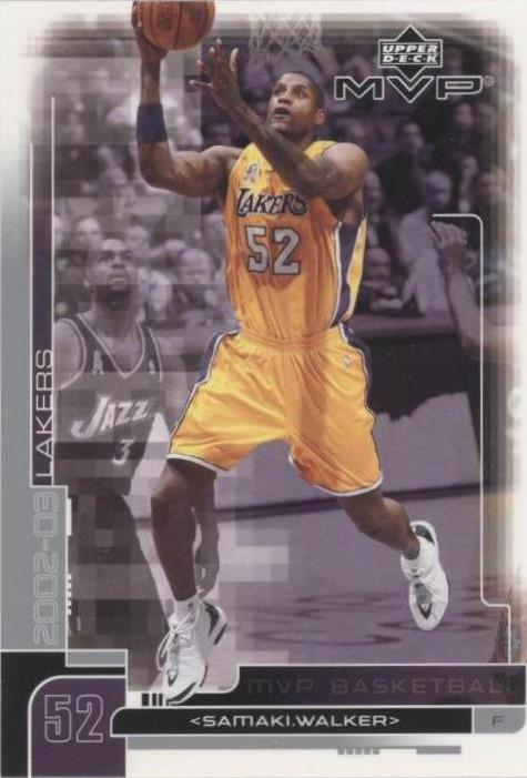 2002-03 Upper Deck MVP - #85 Samaki Walker for sale online | eBay
