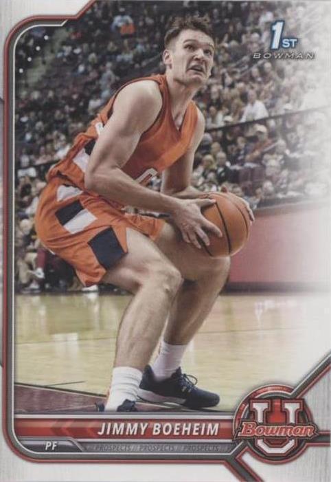 2021-22 Bowman University - Jimmy Boeheim Jr. #52 (RC) for sale online ...