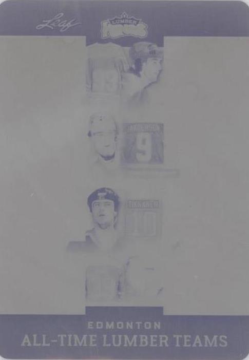 2016-17 Leaf Lumber Kings - All-Time Lumber Team 8's Printing Plate ...