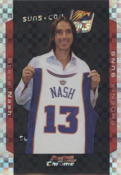 2004-05 Bowman Draft Picks & Prospects - Chrome X-Fractor #36 Steve ...