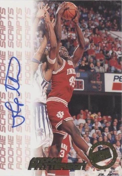 1998 Press Pass Double Threat - Rookie Scripts Andrae Patterson (AU, RC ...